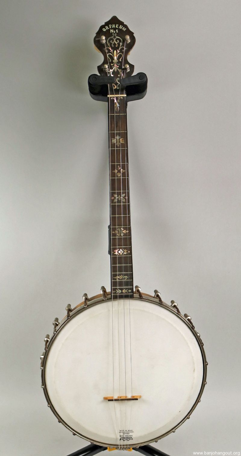 Orpheum #1 Tenor 17 Fret Banjo, Ca. 1920 - Used Banjo For Sale at ...