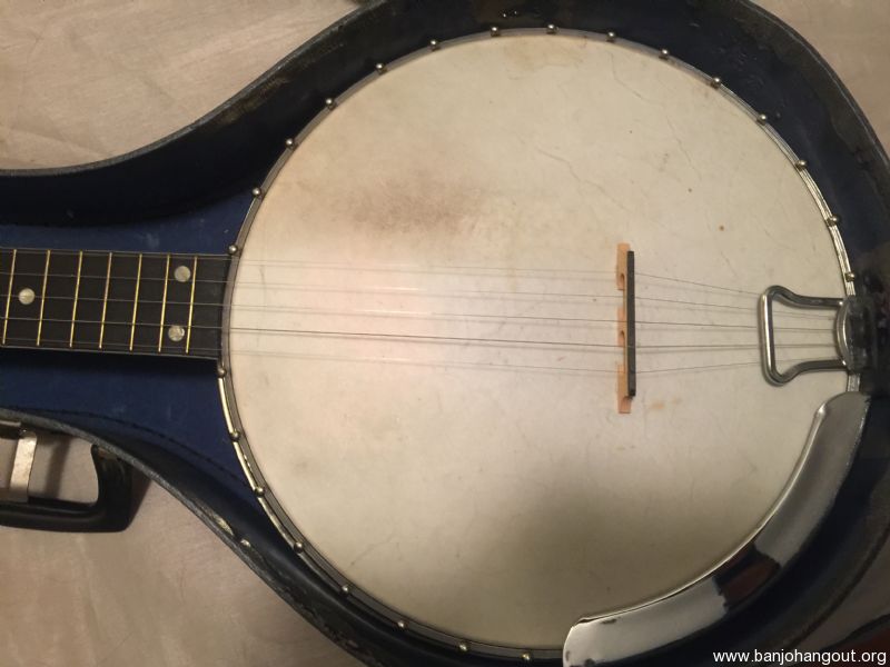 For Sale - Long neck SILVERTONE banjo