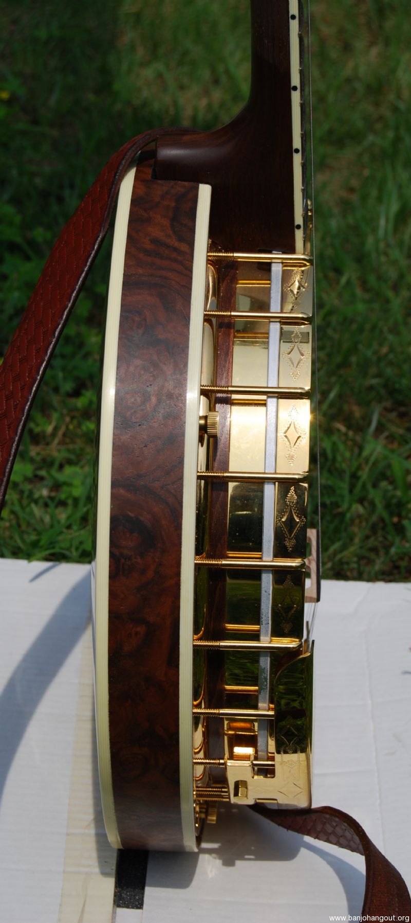HUBER Custom Walnut Truetone Banjo - Used Banjo For Sale at BanjoBuyer.com