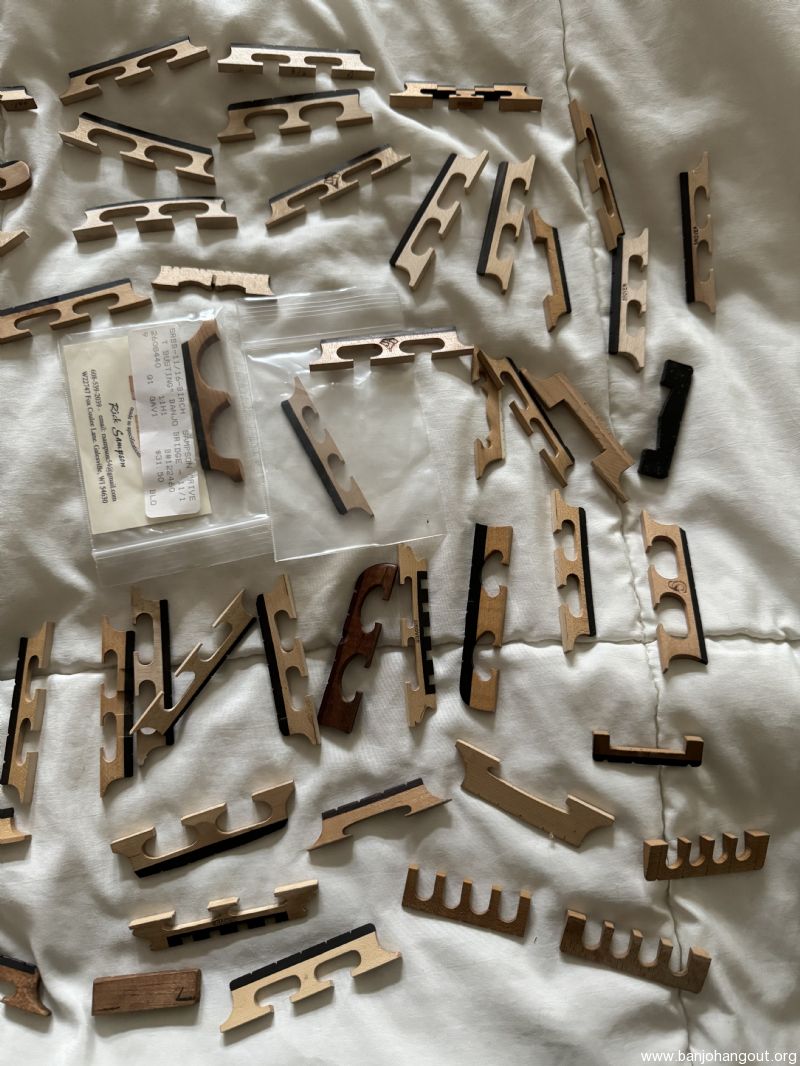 SOLD: Banjo Bridges - Banjo Hangout