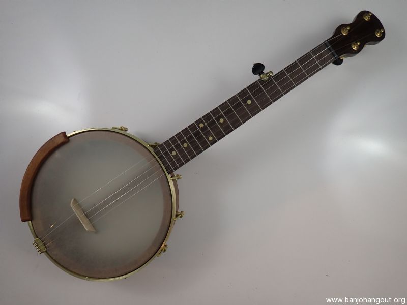 10" C scale mahogany banjo, Zach Hoyt #317--sold pending approval ...