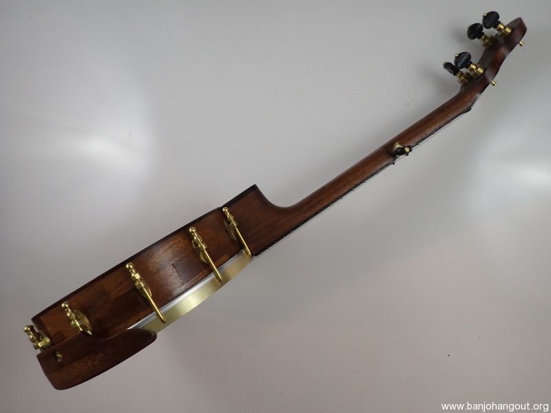 10" C scale mahogany banjo, Zach Hoyt #317--sold pending approval ...