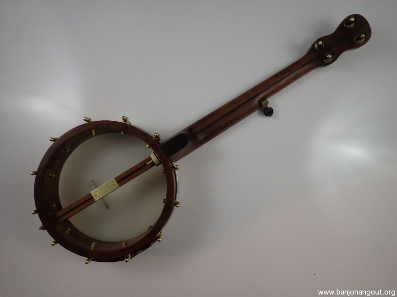 10" C scale mahogany banjo, Zach Hoyt #317--sold pending approval ...