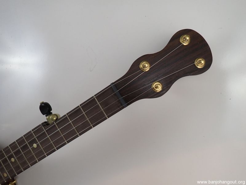10" C scale mahogany banjo, Zach Hoyt #317--sold pending approval ...