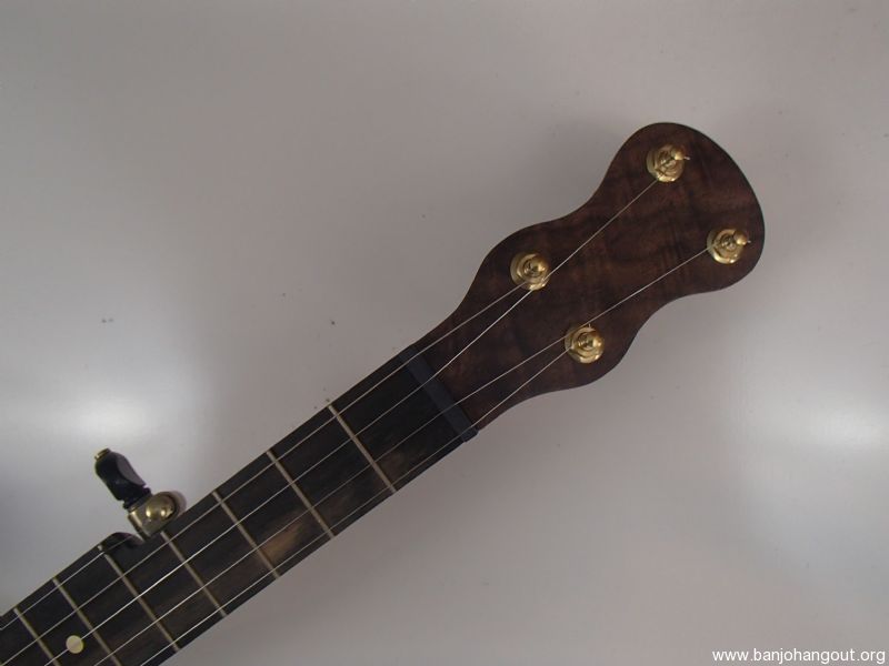 10" walnut C scale banjo, Zach Hoyt #351 - Banjo Hangout