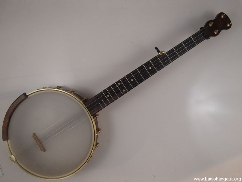 12" walnut banjo with WL/Electric tone ring, Zach Hoyt #411--sold ...