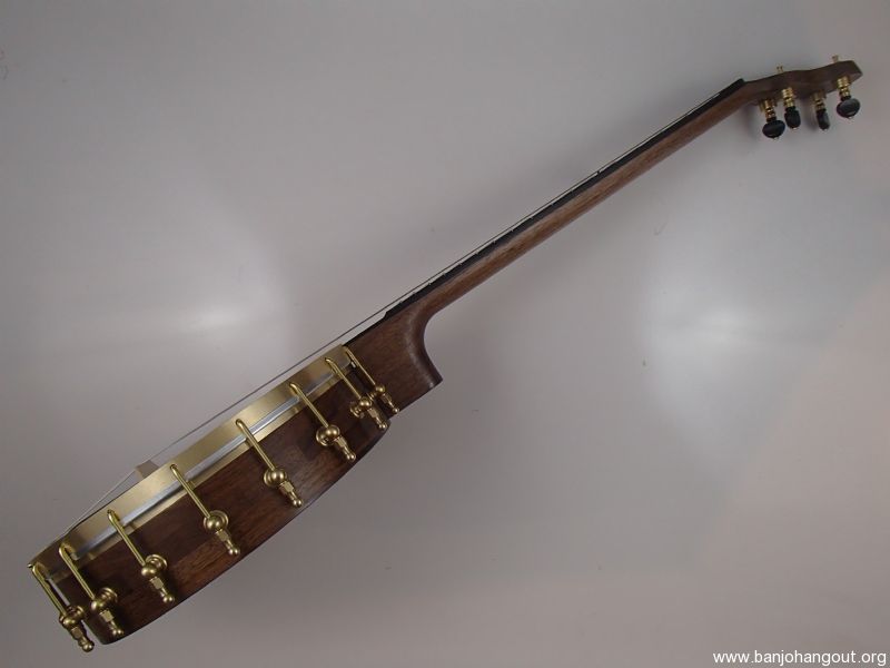11" walnut banjo with Whyte Laydie/Electric type tone ring, Zach Hoyt ...
