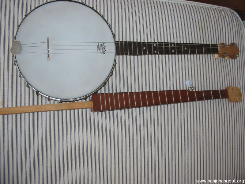 Concertone Tenor with spare 5-string neck - Used Banjo For Sale at ...
