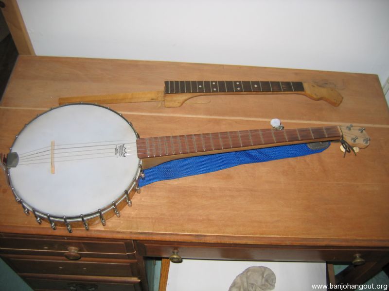 Concertone Tenor with spare 5-string neck - Used Banjo For Sale at ...