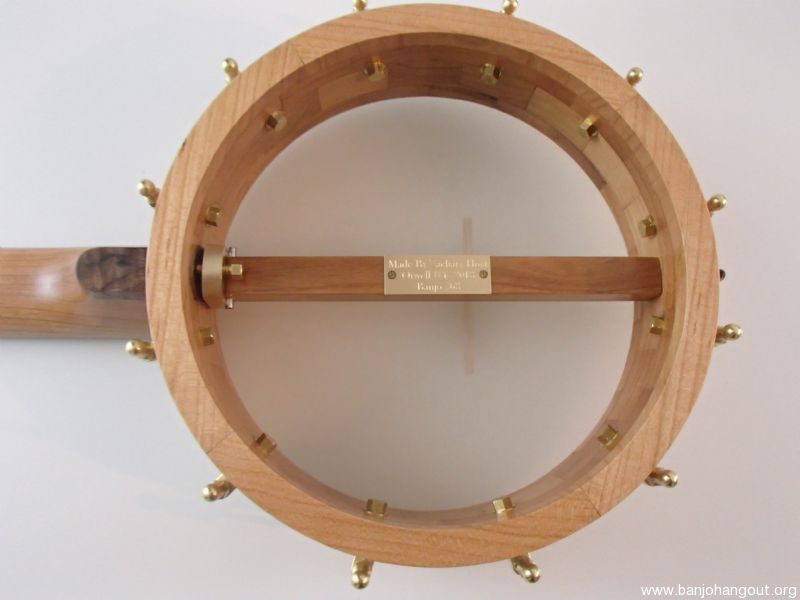 10" cherry C scale banjo, Zachary Hoyt #68-sale pending - Used Banjo ...