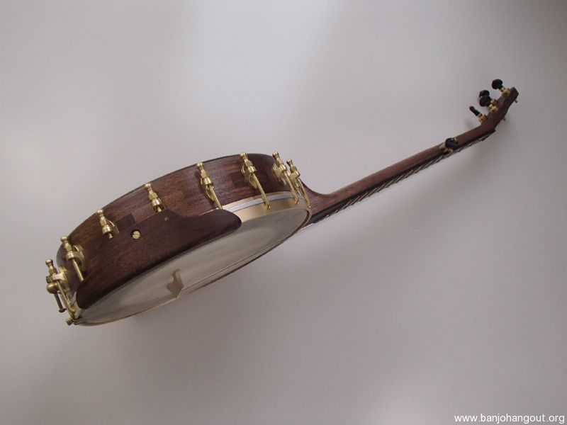 12" walnut internal resonator banjo, Zach Hoyt #106--sold pending ...