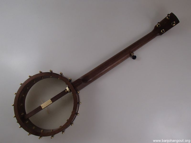 11" Walnut banjo with larger neck, Zach Hoyt # 112--20% off list price ...