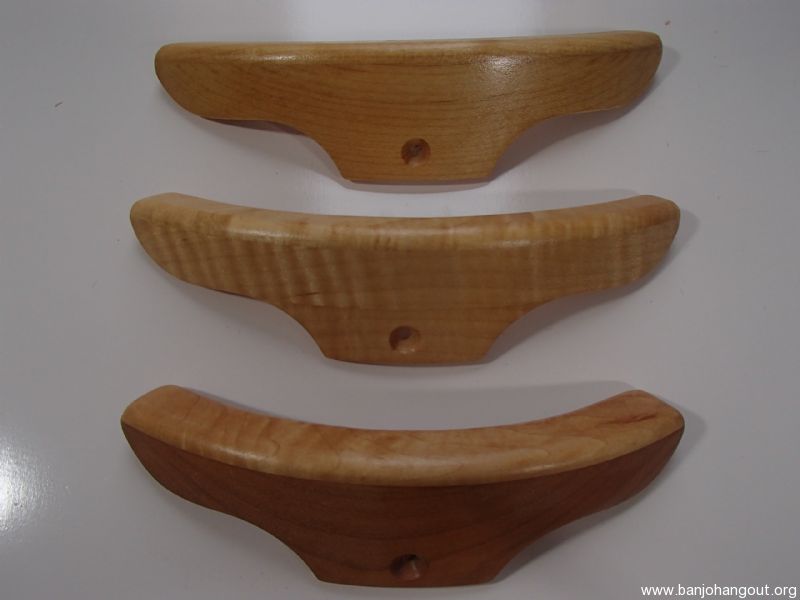SOLD: 11" wooden banjo armrests - Banjo Hangout