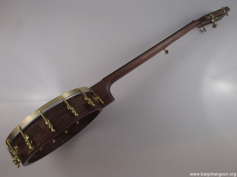 Walnut 11" slot head banjo, Zach Hoyt #284--sold pending approval ...