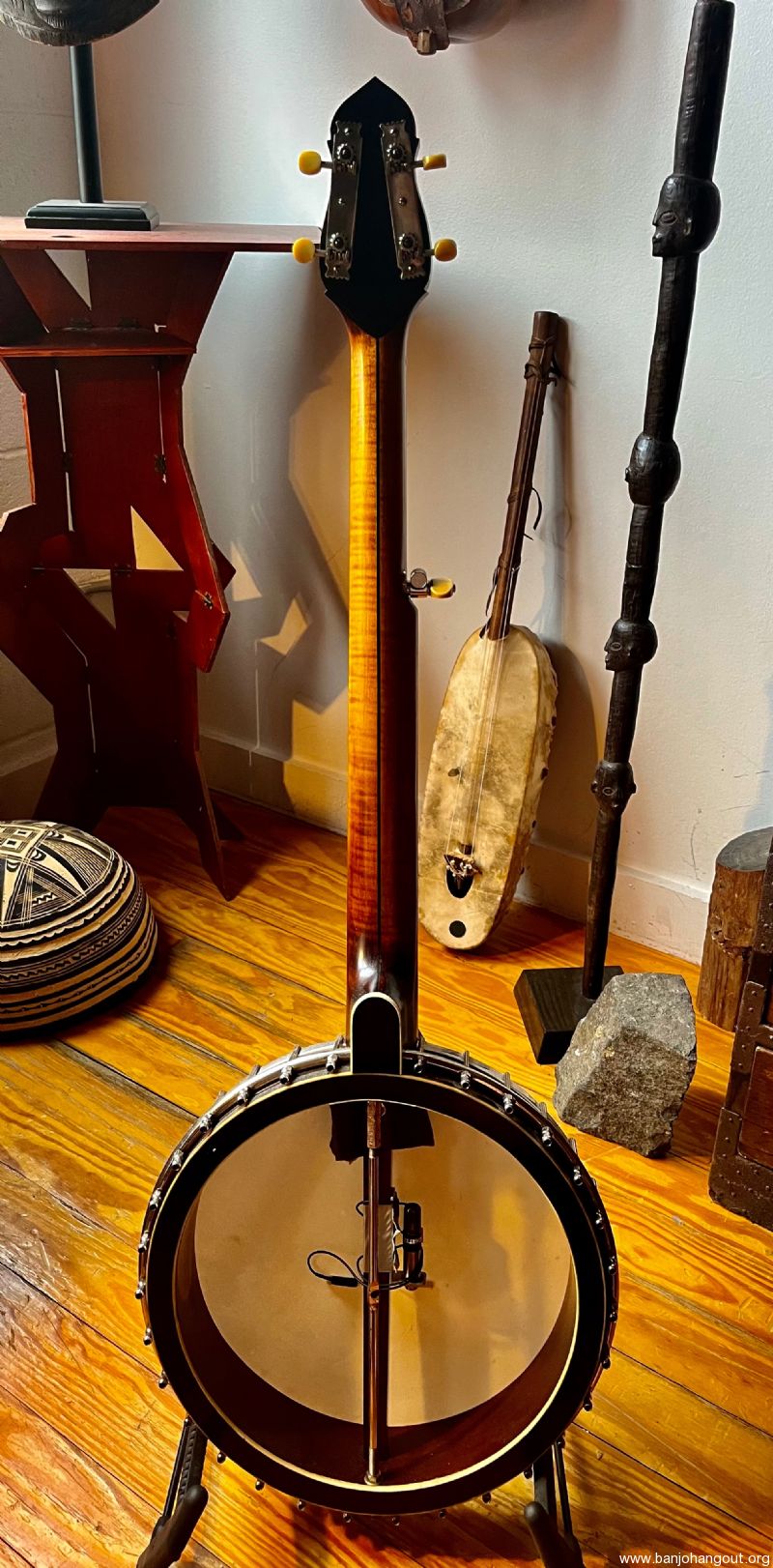 Price cut - Nora Brown style -Gibson 12” Victor Kraske hollow rim 5 ...