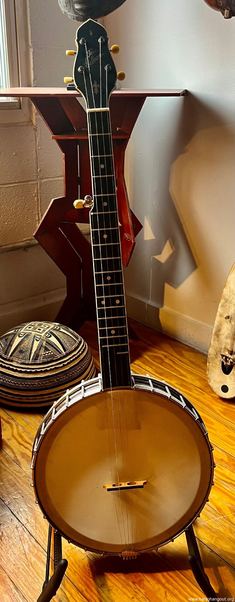 Price cut - Nora Brown style -Gibson 12” Victor Kraske hollow rim 5 ...