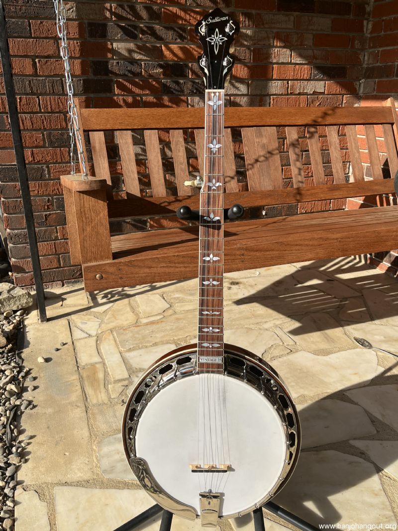 (Pending)Sullivan Vintage 35 Mahogany 2011 (Reduced) - Used Banjo For ...