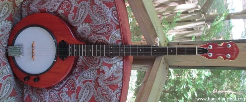 Gold Tone EB5 Electric 5 string banjo with gig bag SOLD - Used Banjo ...