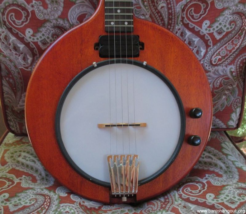 Gold Tone EB5 Electric 5 string banjo with gig bag SOLD - Used Banjo ...