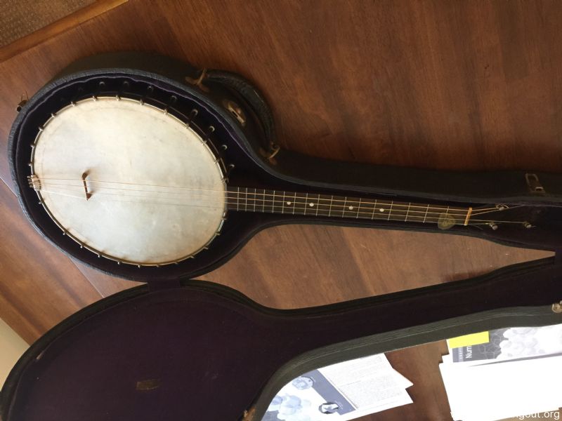 Vega Style F 17-Fret Open-Back Tenor Banjo - Used Banjo For Sale at ...