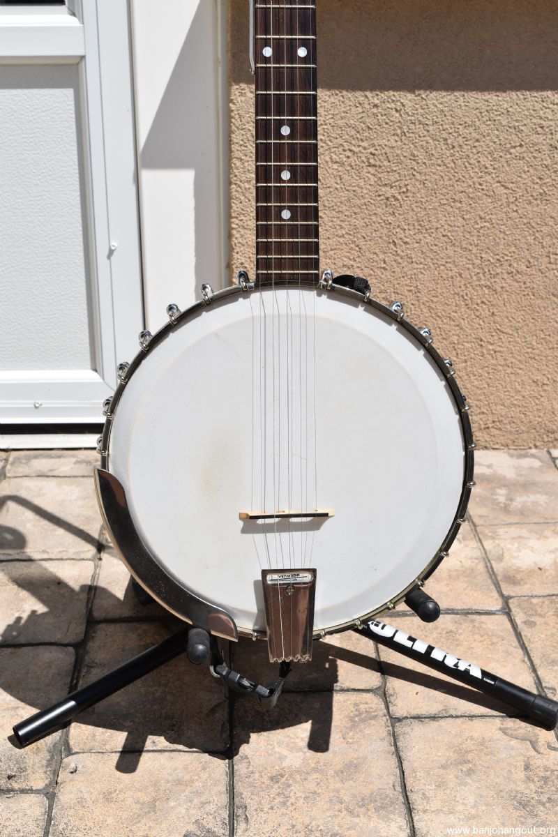 Ode Wood-Rimmed Longneck Banjo - Used Banjo For Sale at BanjoBuyer.com
