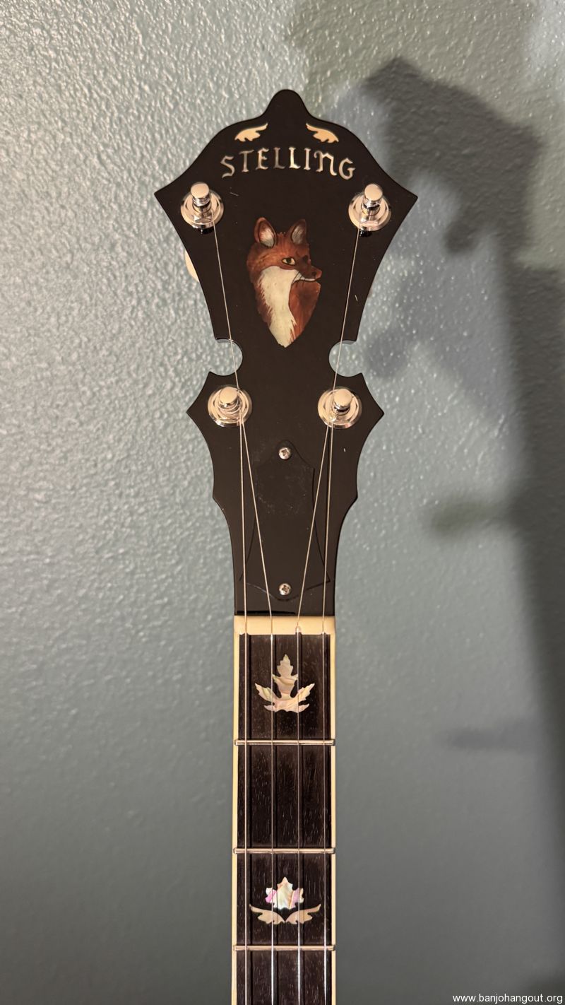 SOLD: 2008 STELLING RED FOX - Banjo Hangout