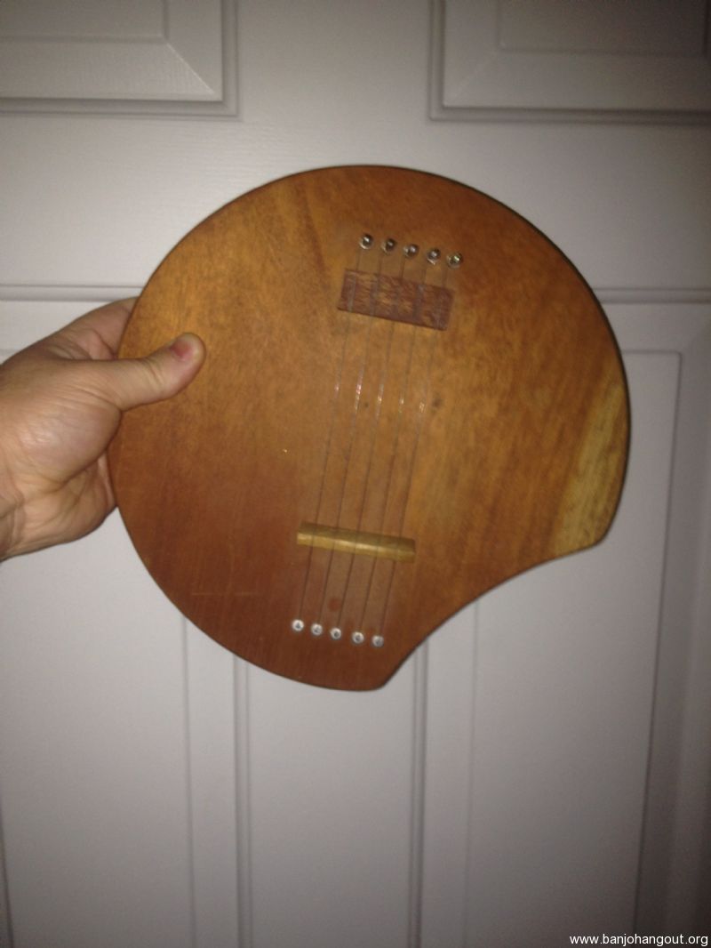 SOLD: SALE PENDING FUNDS: Hatfield Banjo Board (Mahogany) - Banjo Hangout
