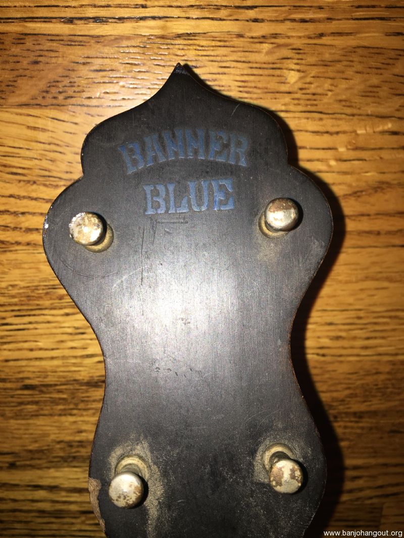 Vintage William H Lange "Banner Blue" Tenor Banjo Project (1920s ...