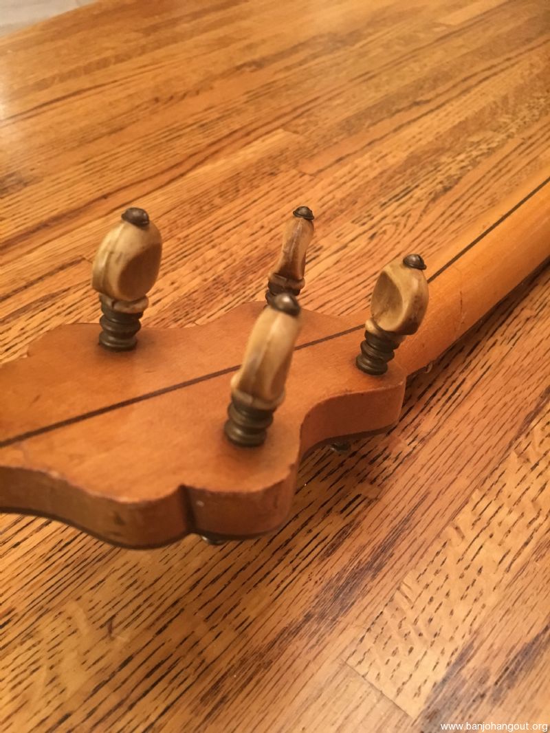 Vintage William H Lange "Banner Blue" Tenor Banjo Project (1920s ...