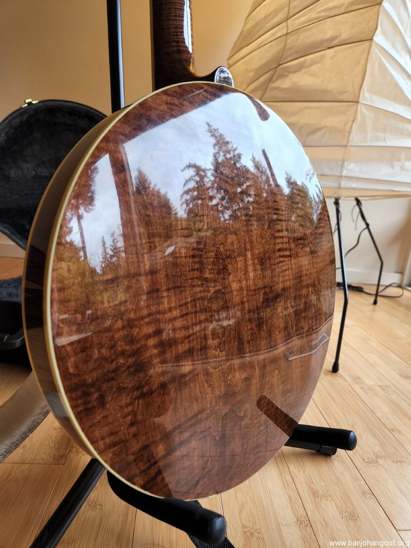 2004 Hatfield Custom Maple 5-String Banjo (Special Florentine neck ...