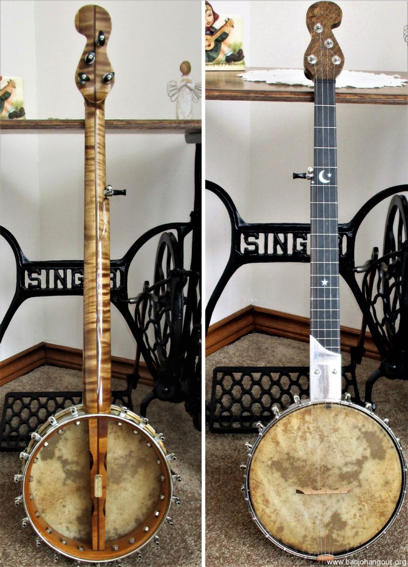 Curly maple openback banjo - Used Banjo For Sale at BanjoBuyer.com