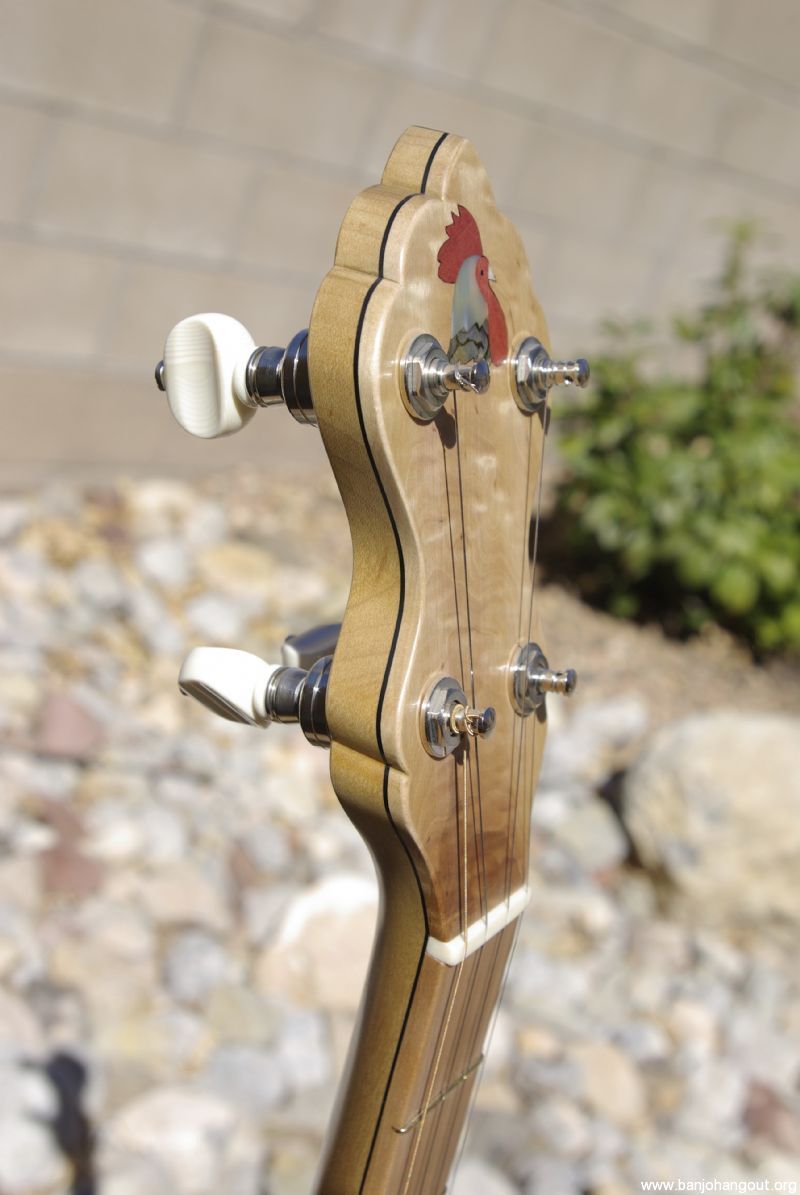 2011 Will Fielding 12 Rooster Maple Banjo with TKL Hard Case - Used ...