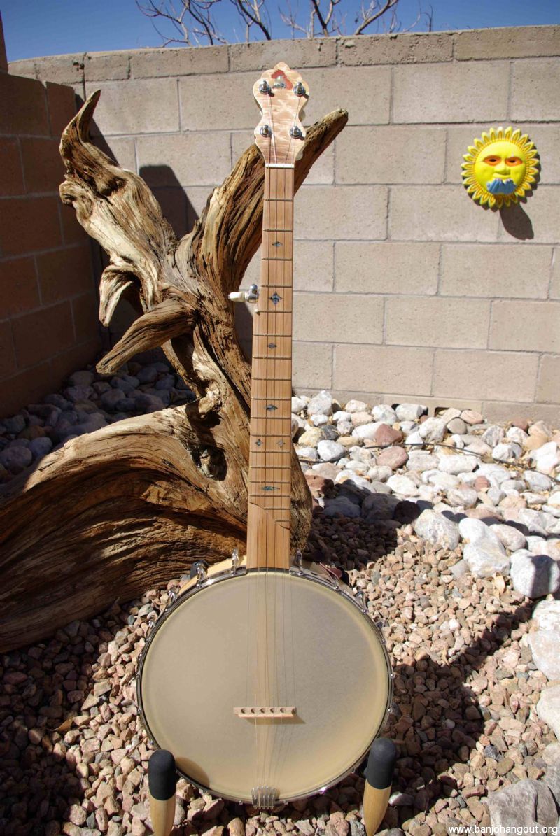 2011 Will Fielding 12 Rooster Maple Banjo with TKL Hard Case - Used ...