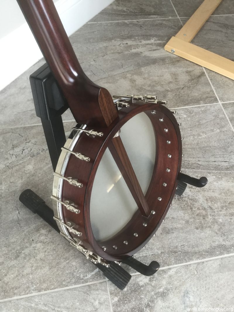 Huss and Dalton’s Singletree 12” Open-Back Banjo (wood tone ring ...