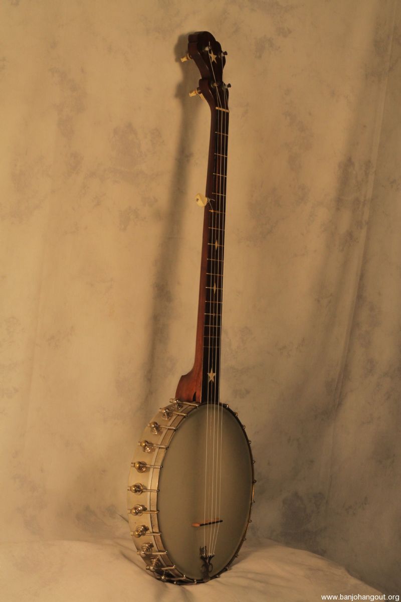 1880's E.J. Cubley flush fret banjo - Used Banjo For Sale at BanjoBuyer.com