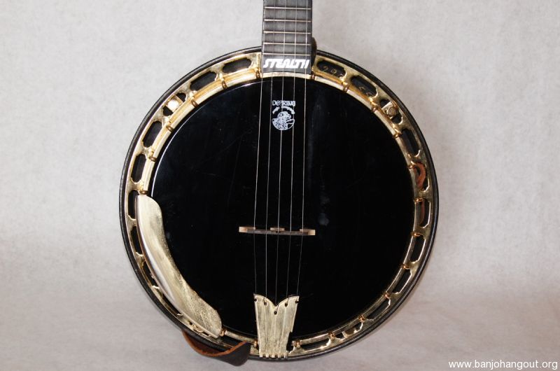 Stealth Gold and Black ON HOLD - Used Banjo For Sale at BanjoBuyer.com