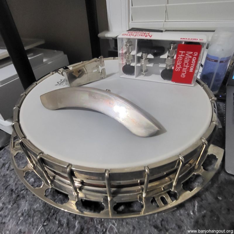 SOLD: Resonator Banjo Pot Assembly (sold pending) - Banjo Hangout