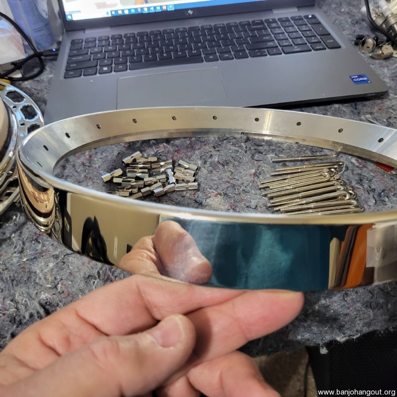 SOLD: Resonator Banjo Pot Assembly (sold pending) - Banjo Hangout