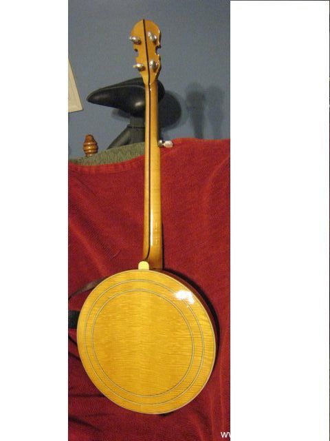 1982/83 Gold Star G-12 Maple Archtop Resonator Banjo - Used Banjo For ...