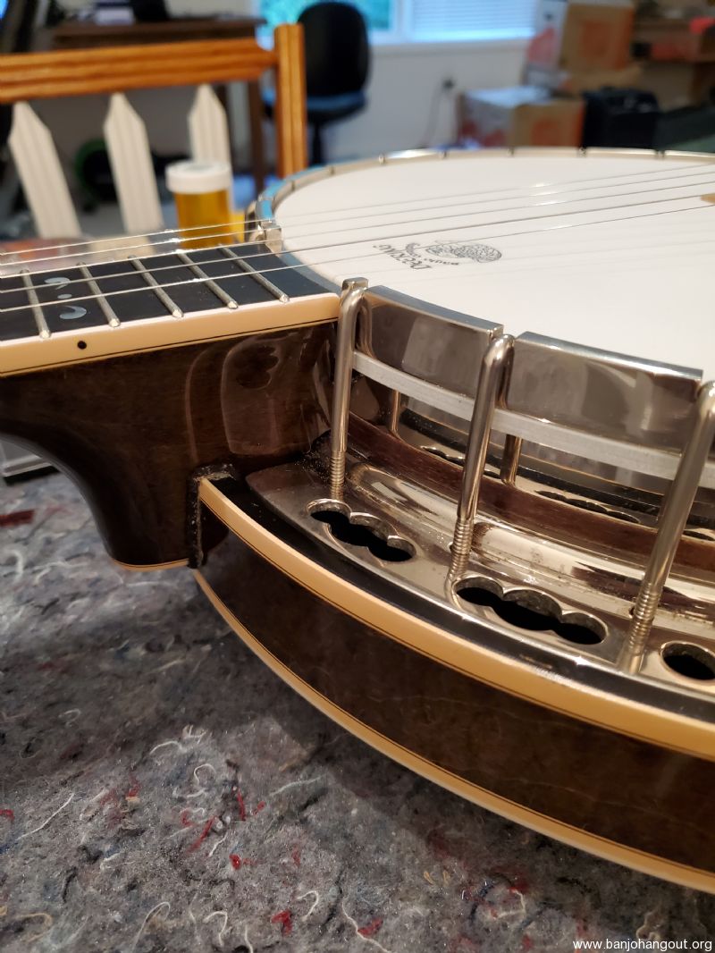 Deering Maple Blossom Curly Maple Banjo - Used Banjo For Sale at ...