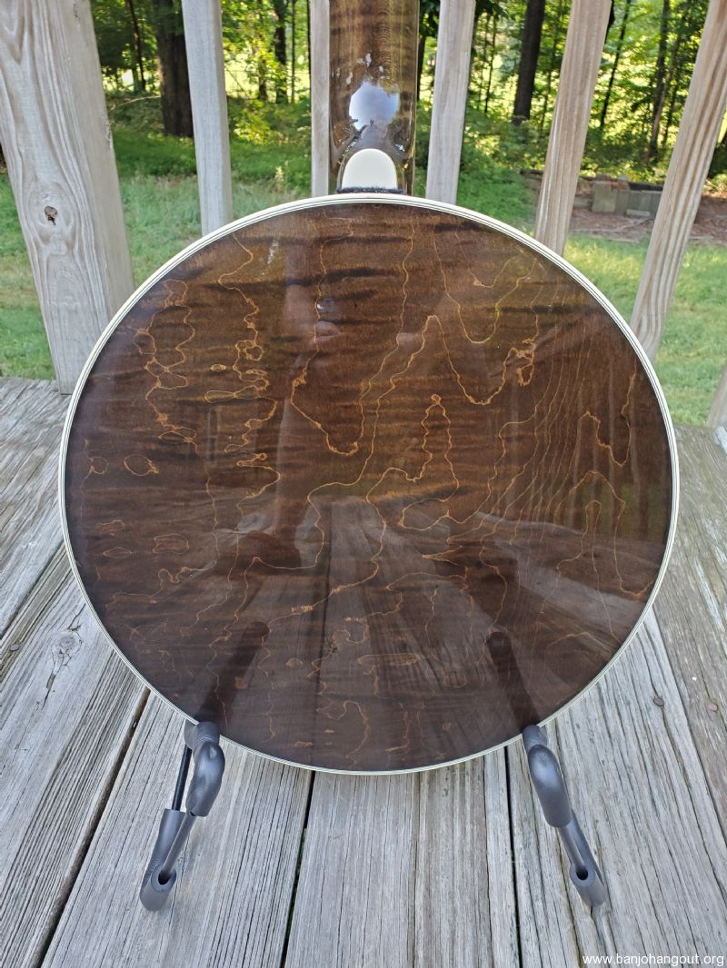Deering Maple Blossom Curly Maple Banjo - Used Banjo For Sale at ...