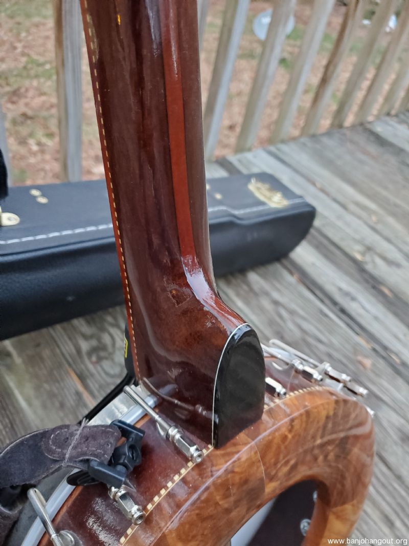 White Mountain Walnut Openback/Sholo Internal Resonator Banjo - Used ...