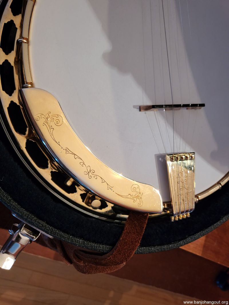Hopkins Phoenix Curly Maple Banjo w/D-tuners - Used Banjo For Sale at ...