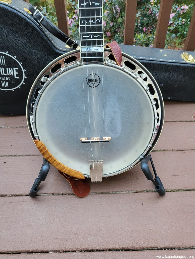 2017 Bishline Harvest Curly Maple Banjo (pending) - Used Banjo For Sale ...