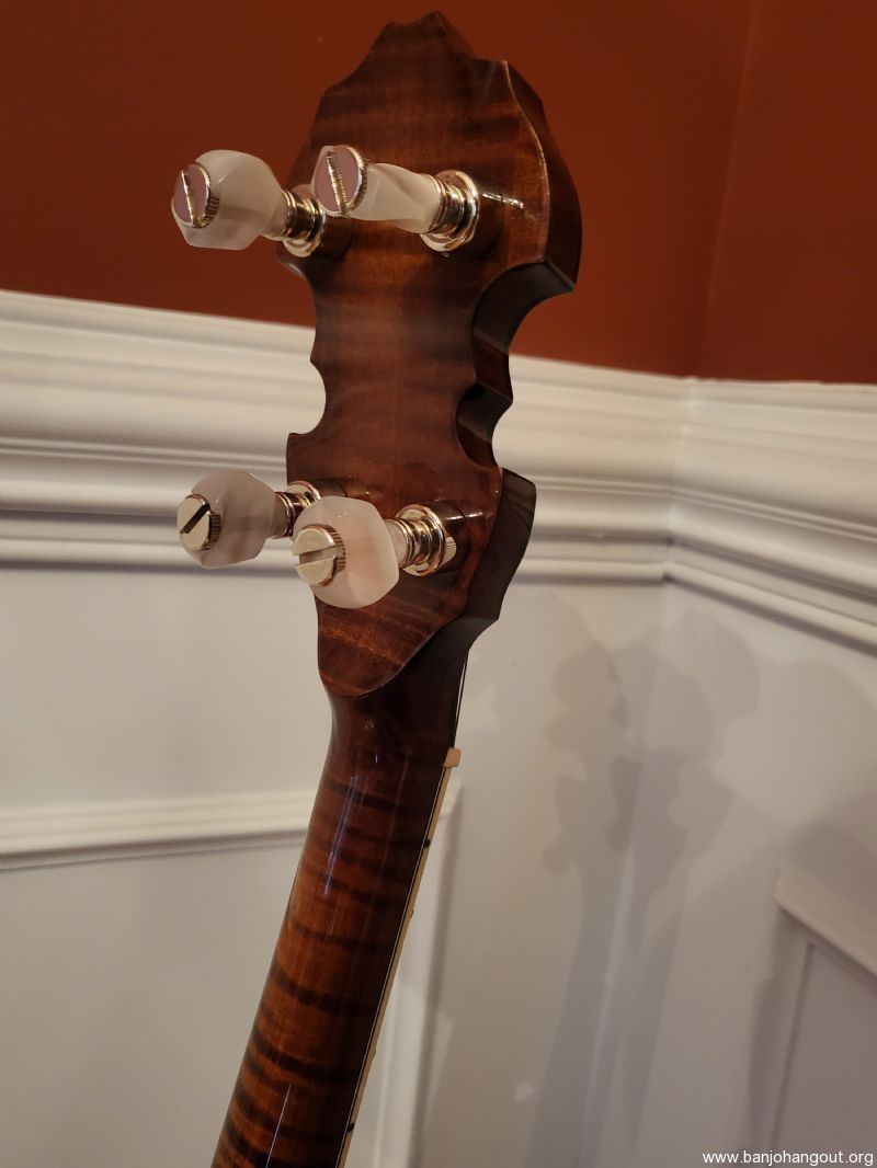 2007 Yates "Donnie Little Signature" Curly Maple Resonator Banjo - Used ...