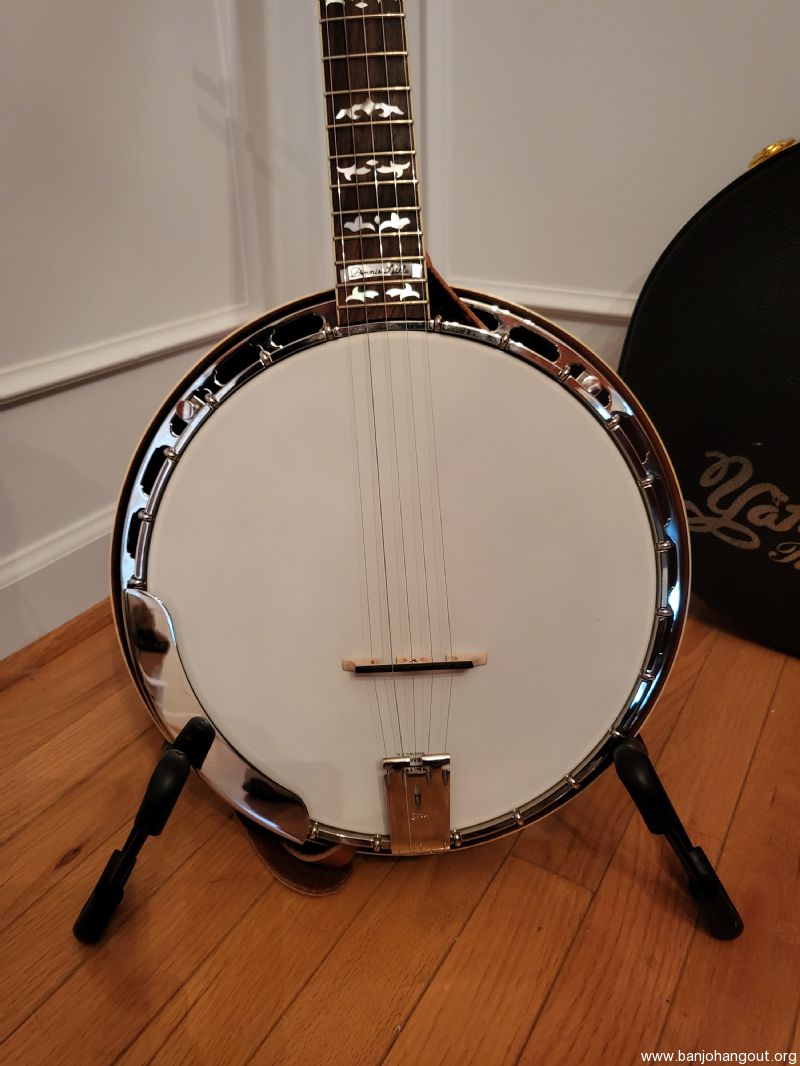 2007 Yates "Donnie Little Signature" Curly Maple Resonator Banjo - Used ...