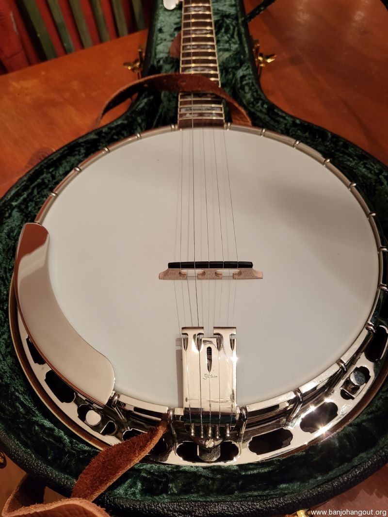 2007 Yates "Donnie Little Signature" Curly Maple Resonator Banjo - Used ...