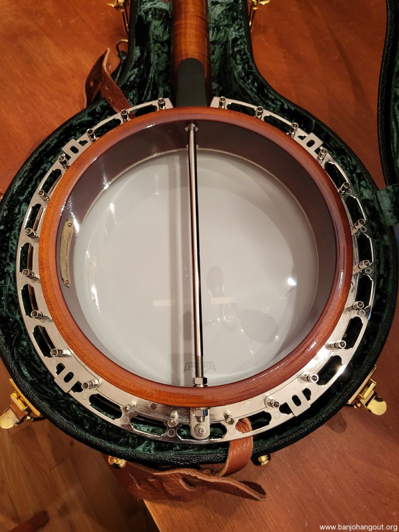 2007 Yates "Donnie Little Signature" Curly Maple Resonator Banjo - Used ...