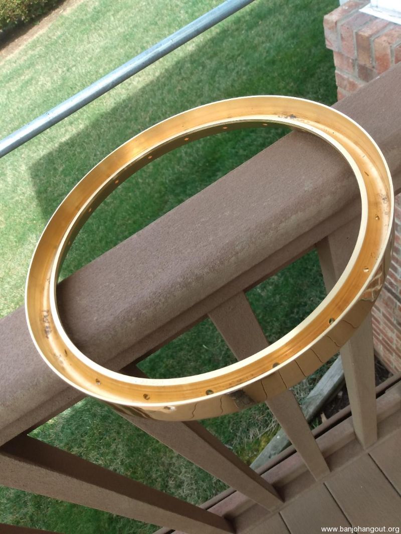 Gold Huber Vintage Tone Ring - Banjo Hangout