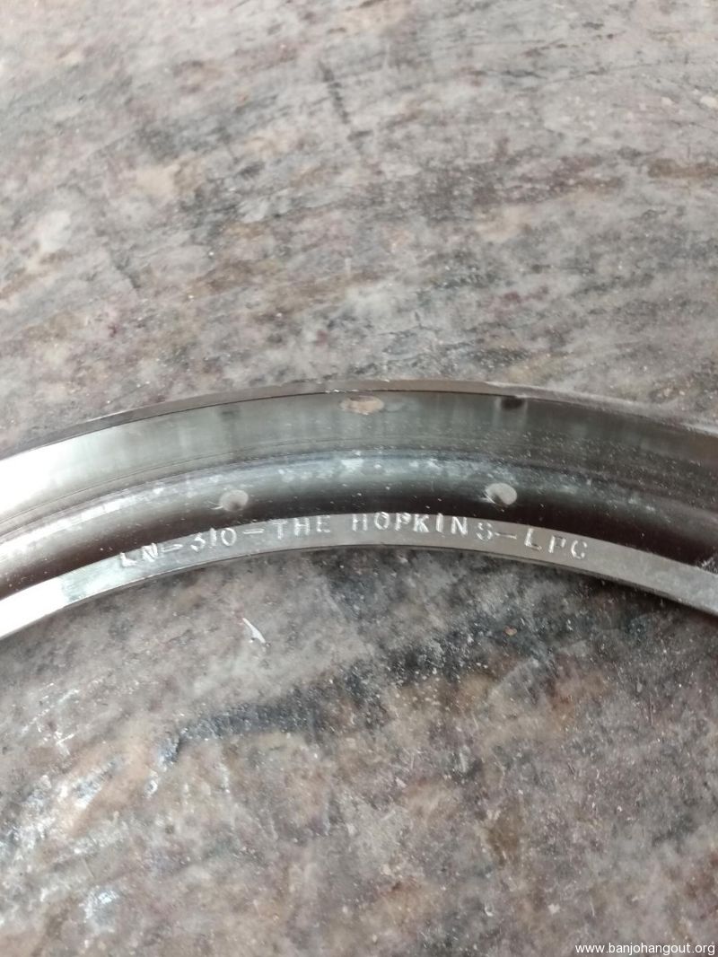 SOLD: Hopkins Arched-Top to Flathead Conversion Tone Ring SALE PENDING - Banjo Hangout